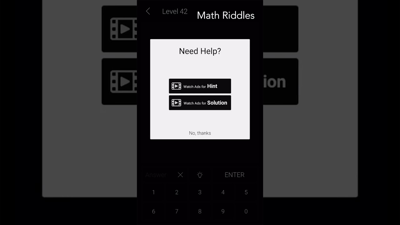 Math Riddles Level 42 YouTube math-riddles-level-42-youtube