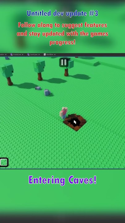 Dev Update 3 - Entering Caves! #roblox #indiedev #survivalgame #games #gamedev - YouTube