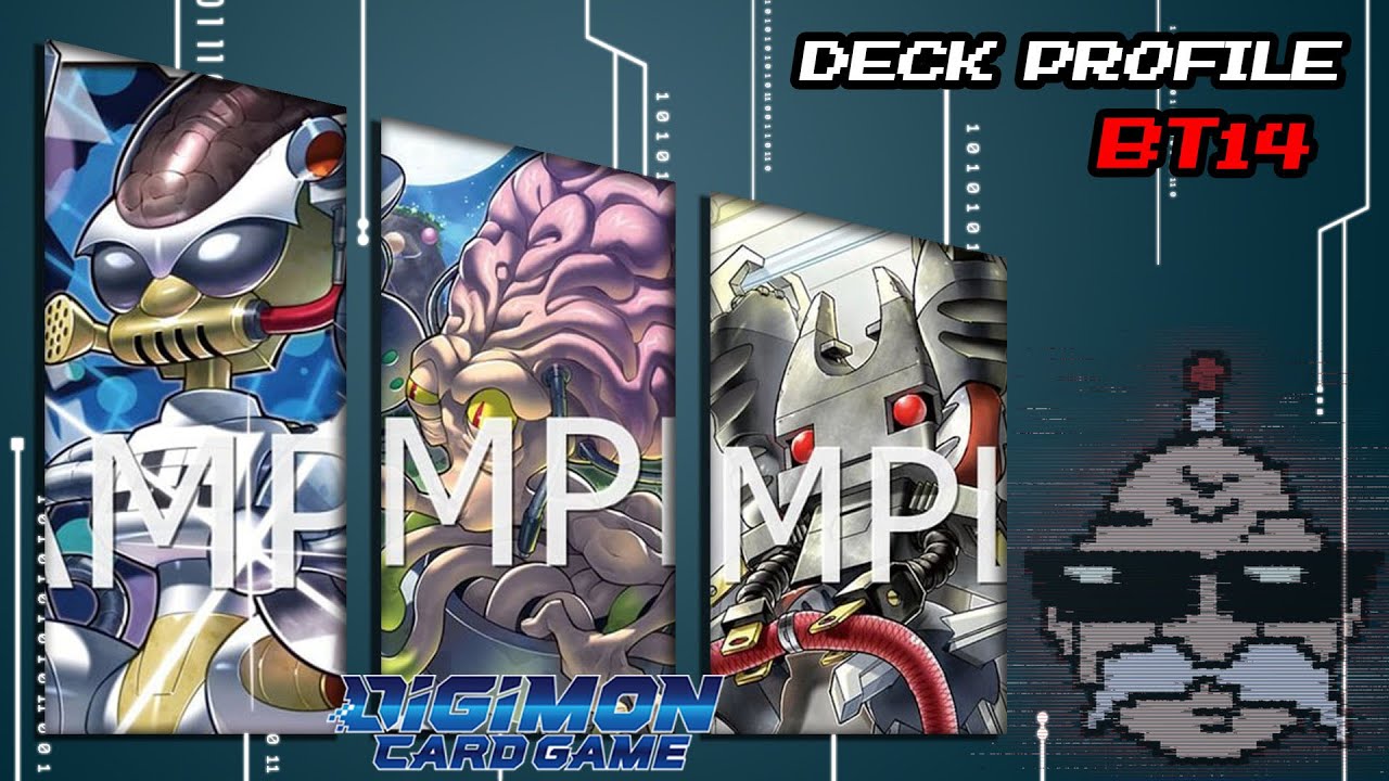 EBEMON Deck Profile BT14! Digimon Card Game! - YouTube