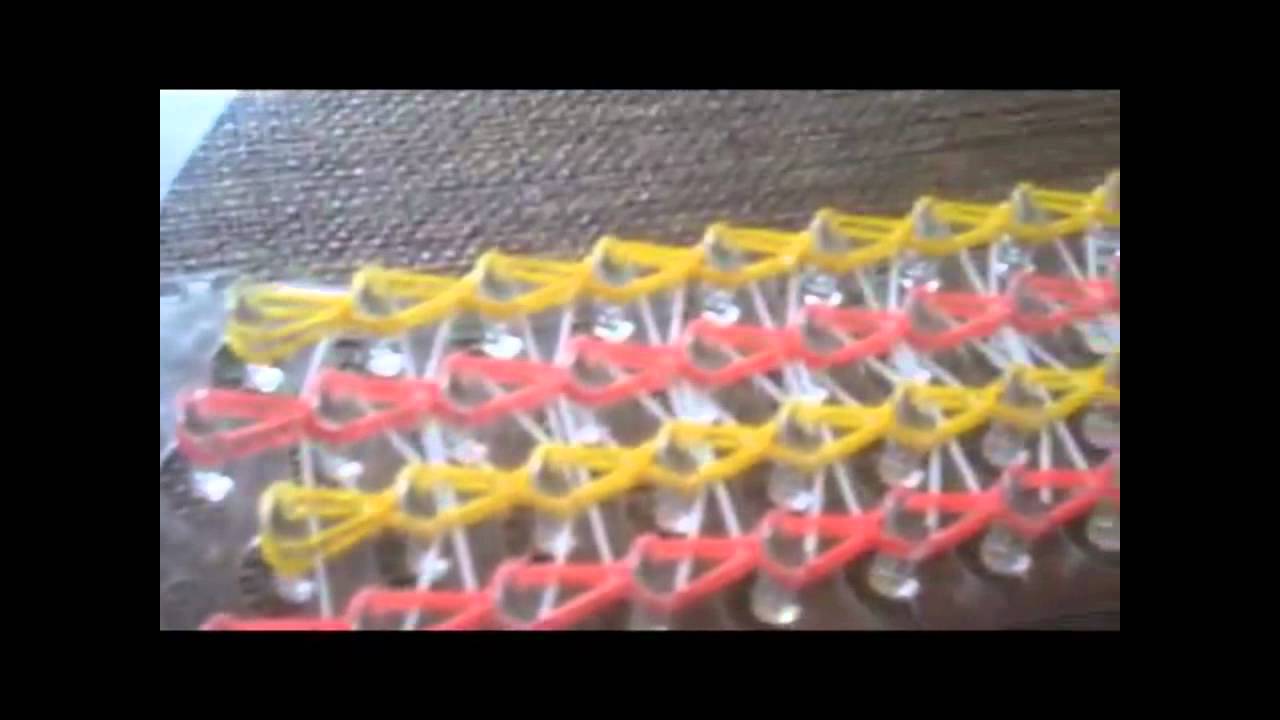 FunLoom How To Make a Quadruple Bracelet - YouTube