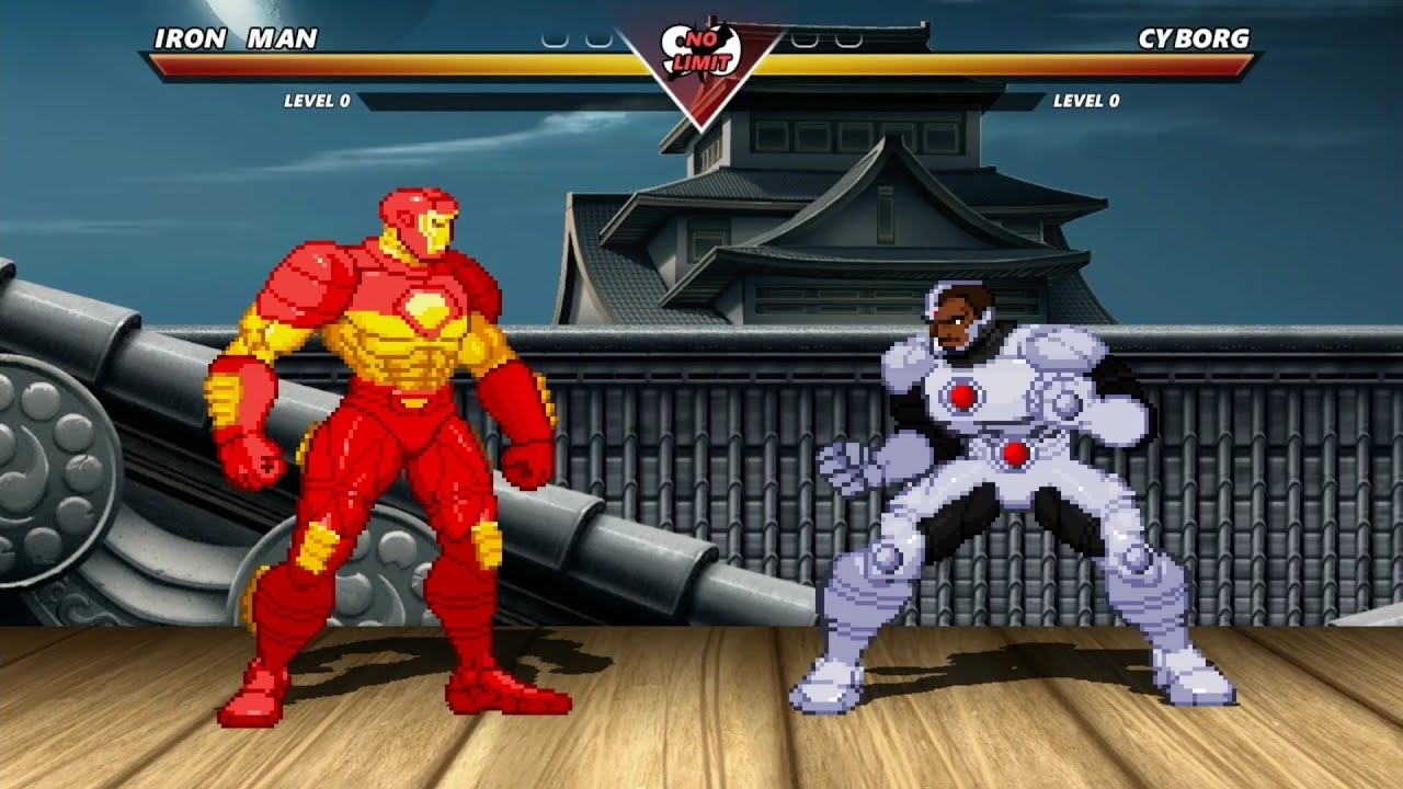 IRON MAN vs CYBORG - Highest Level Incredible Epic Fight! - YouTube