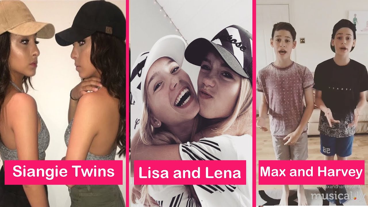 The NEW Top 3 Twins on Musical.ly | Lisa and Lena, SiAngie Twins & Max ...
