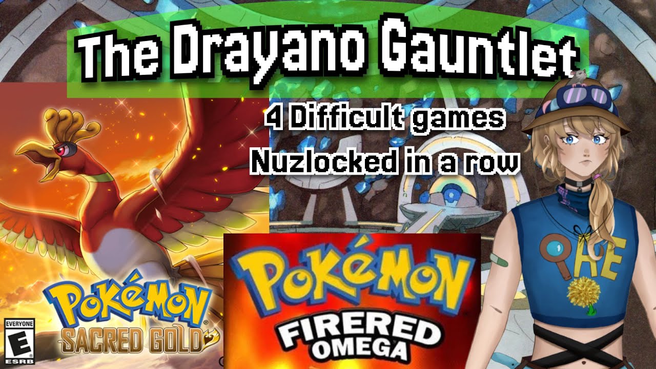 E4 actually kinda scary, but we surely start Sacred Gold today - Drayano Gauntlet Nuzlocke - YouTube