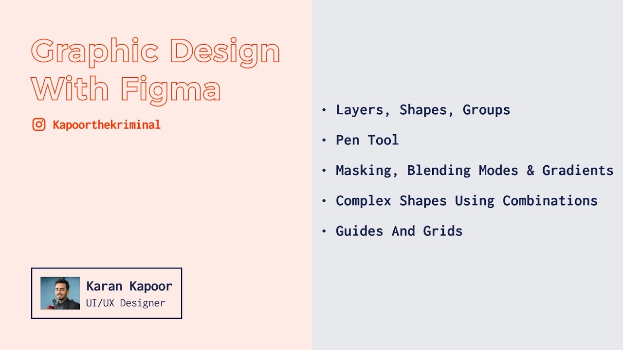 Graphic Design with Figma: Layers, Pen Tool, Blending Modes, Guides ...