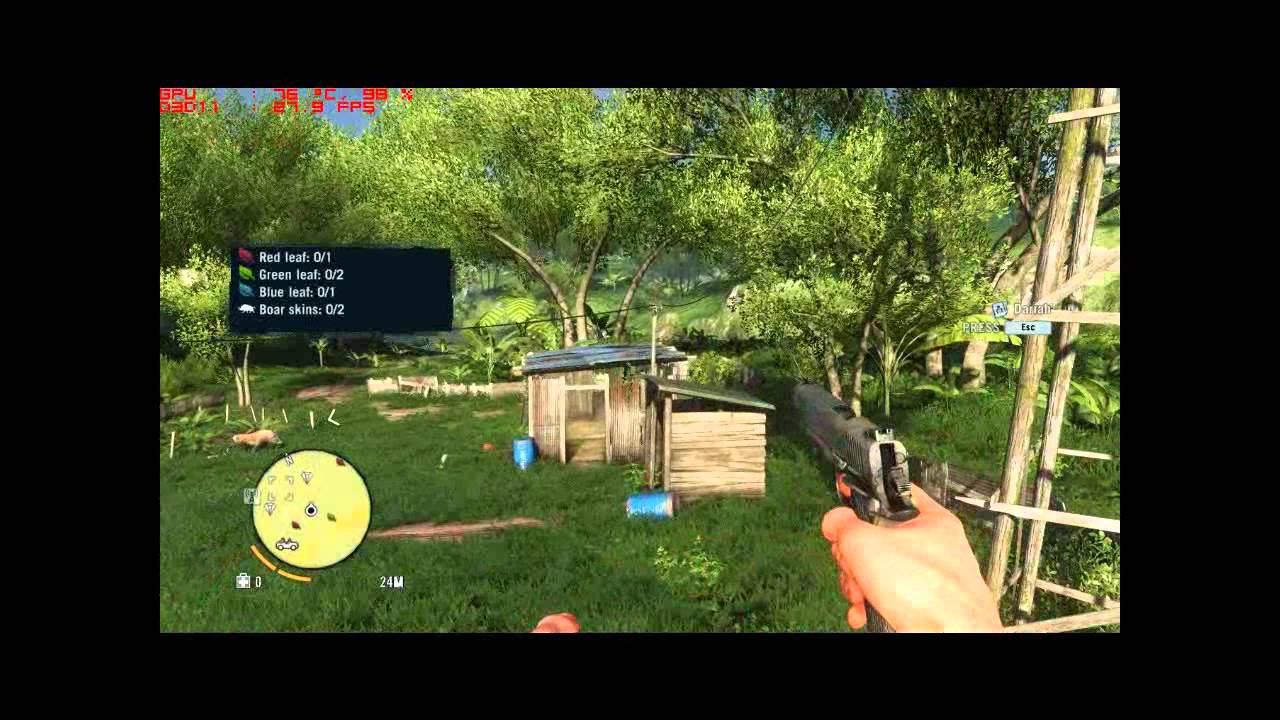 Nvidia Geforce GT 730m Gameplay Test: Far Cry 3 - YouTube