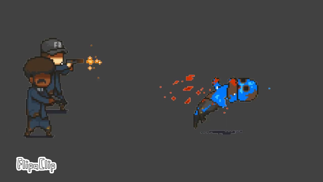 Prueba de sprites de dead ahead zombi warfare - YouTube