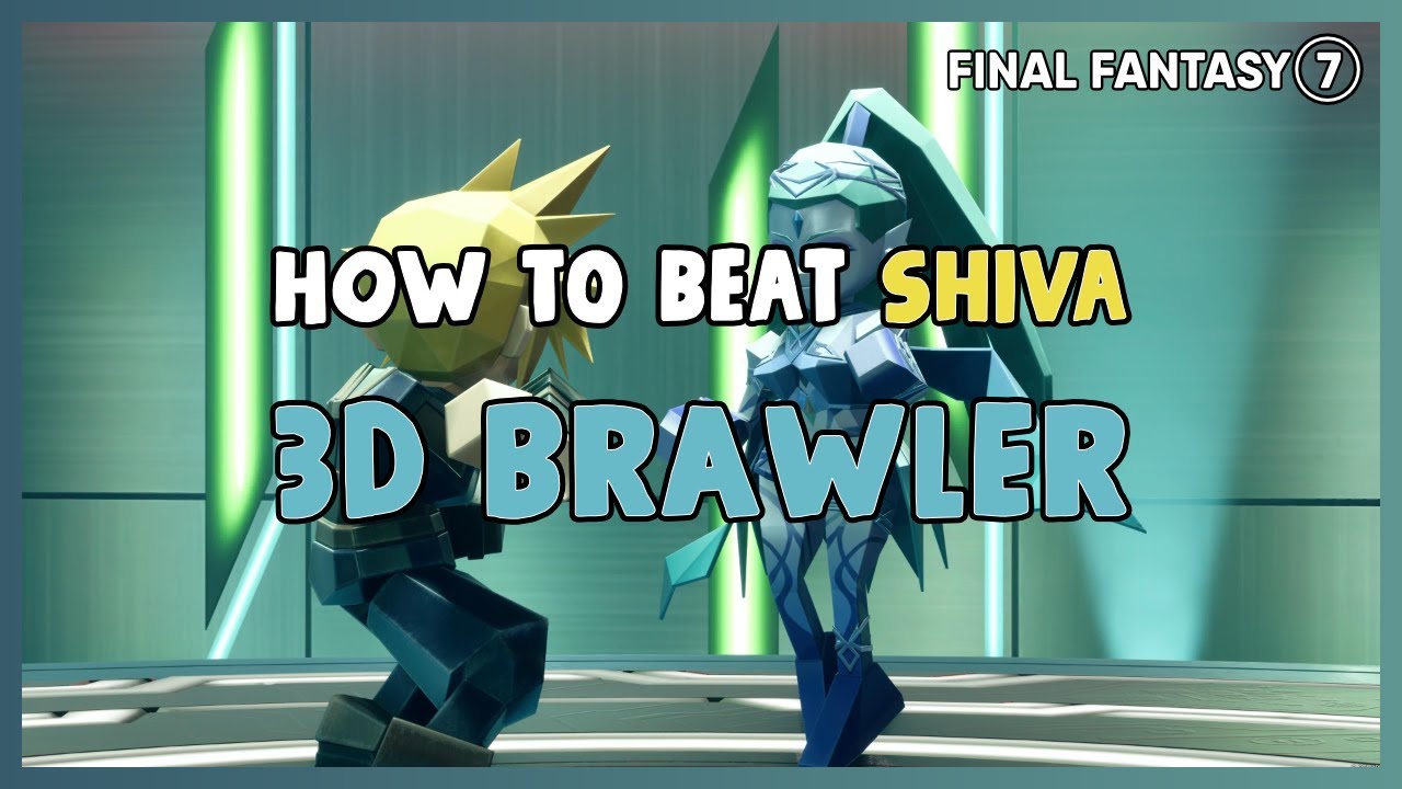 FF7 Rebirth - How to Beat Shiva 3D Brawler *EASY* in Gold Saucer - YouTube