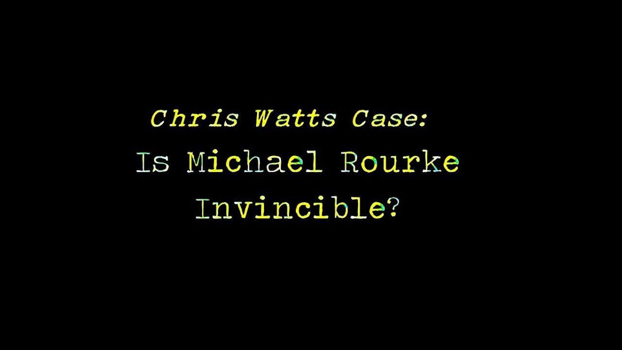 Chris Watts Case: Can DA Michael Rourke Be Held Accountable? - YouTube