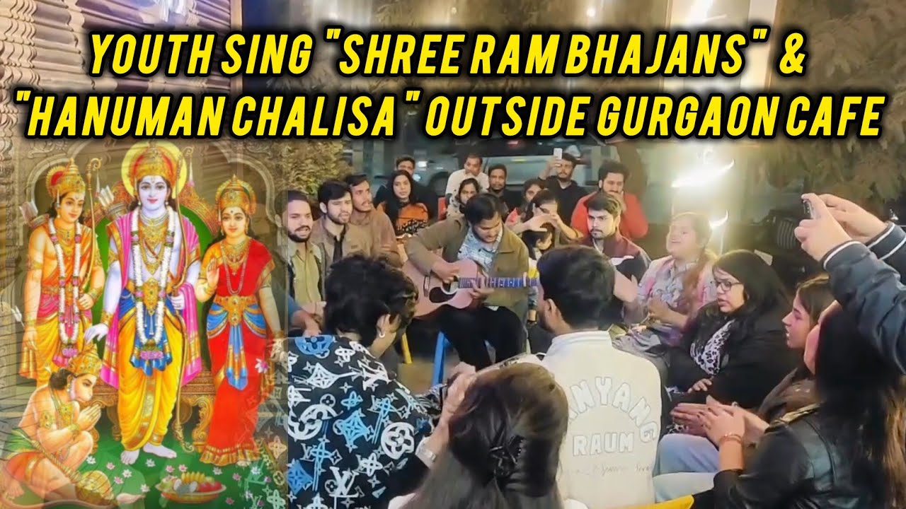 ARTIST CHOWK CAFE GURGAON | Shree Ram, Hanuman Ji Bhajans & Hanuman ...