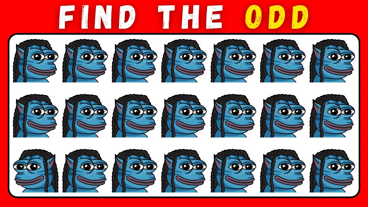 Find the Odd One Out Challenge 🔍 | Can You Spot the Difference? | Fun ...