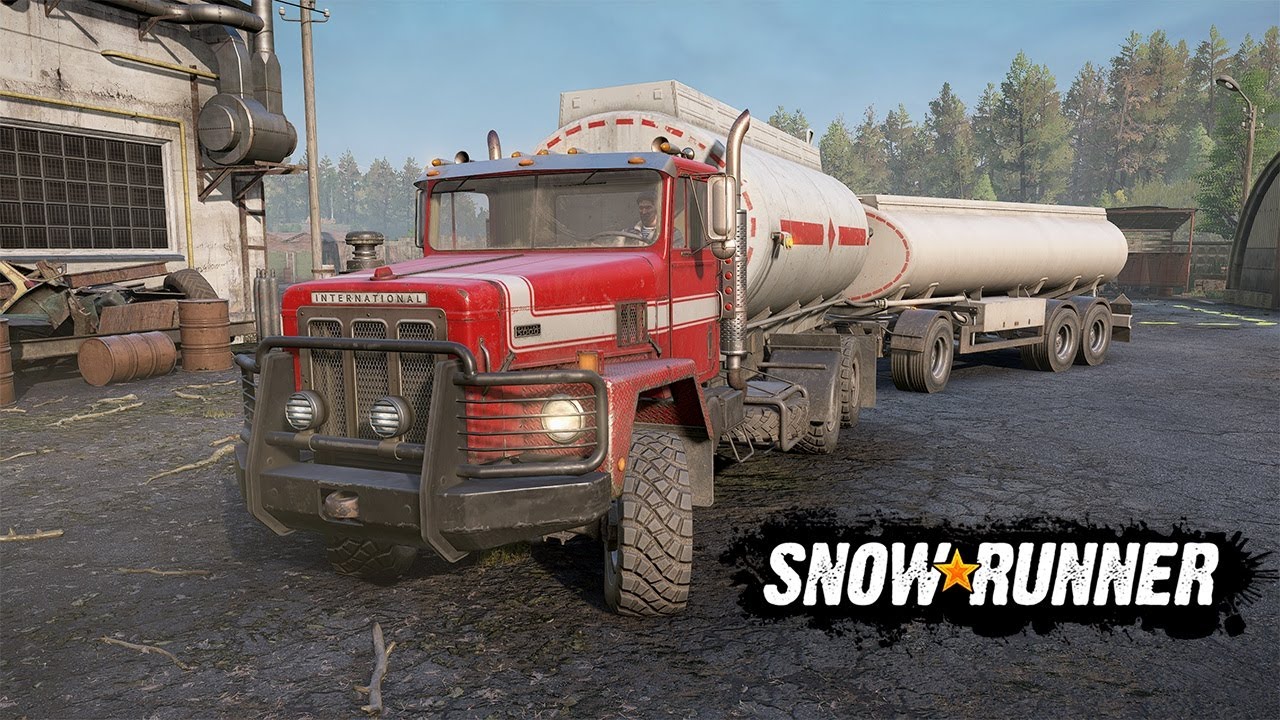 SnowRunner - International Paystar 5070 | Logitech g29 | Gameplay - YouTube