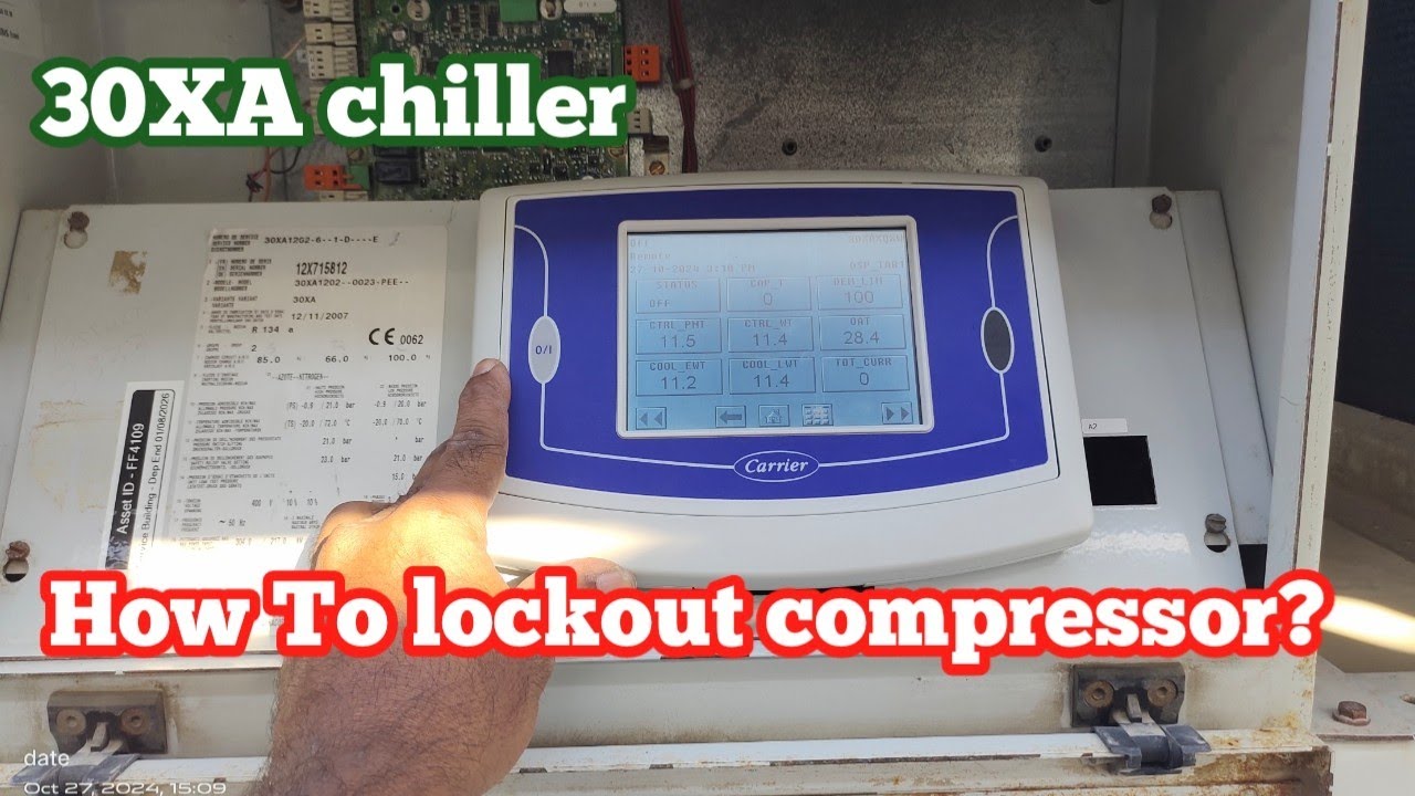 Carrier Chiller Controller Manual