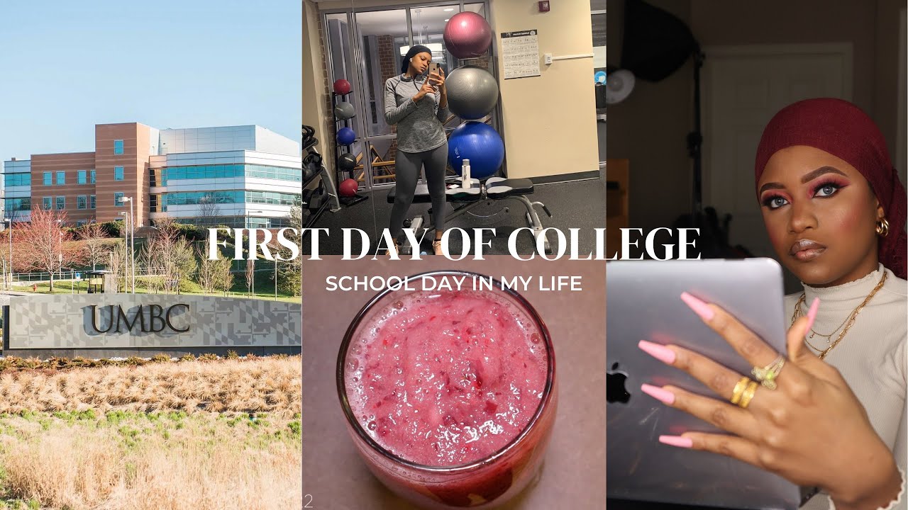 COLLEGE DAY IN MY LIFE | first day of classes *ONLINE* Classes, Workout ...