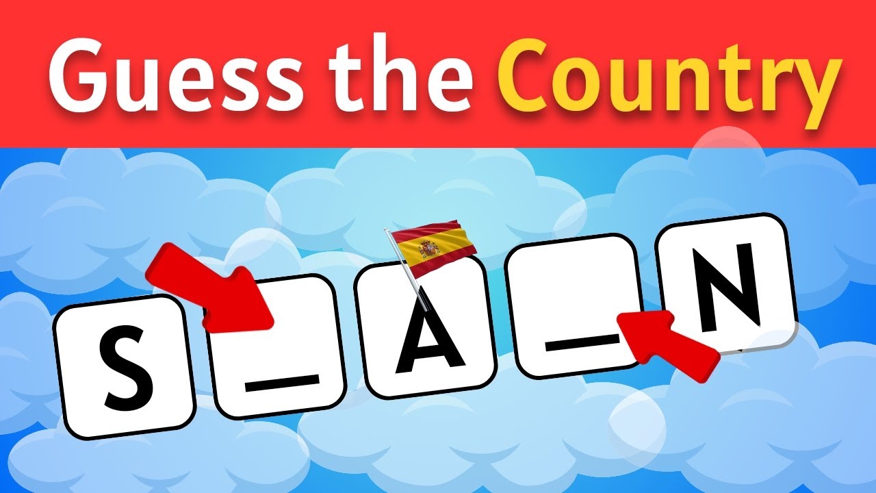 Guess the country|Guess the country and fill underlines in 10 secound ...