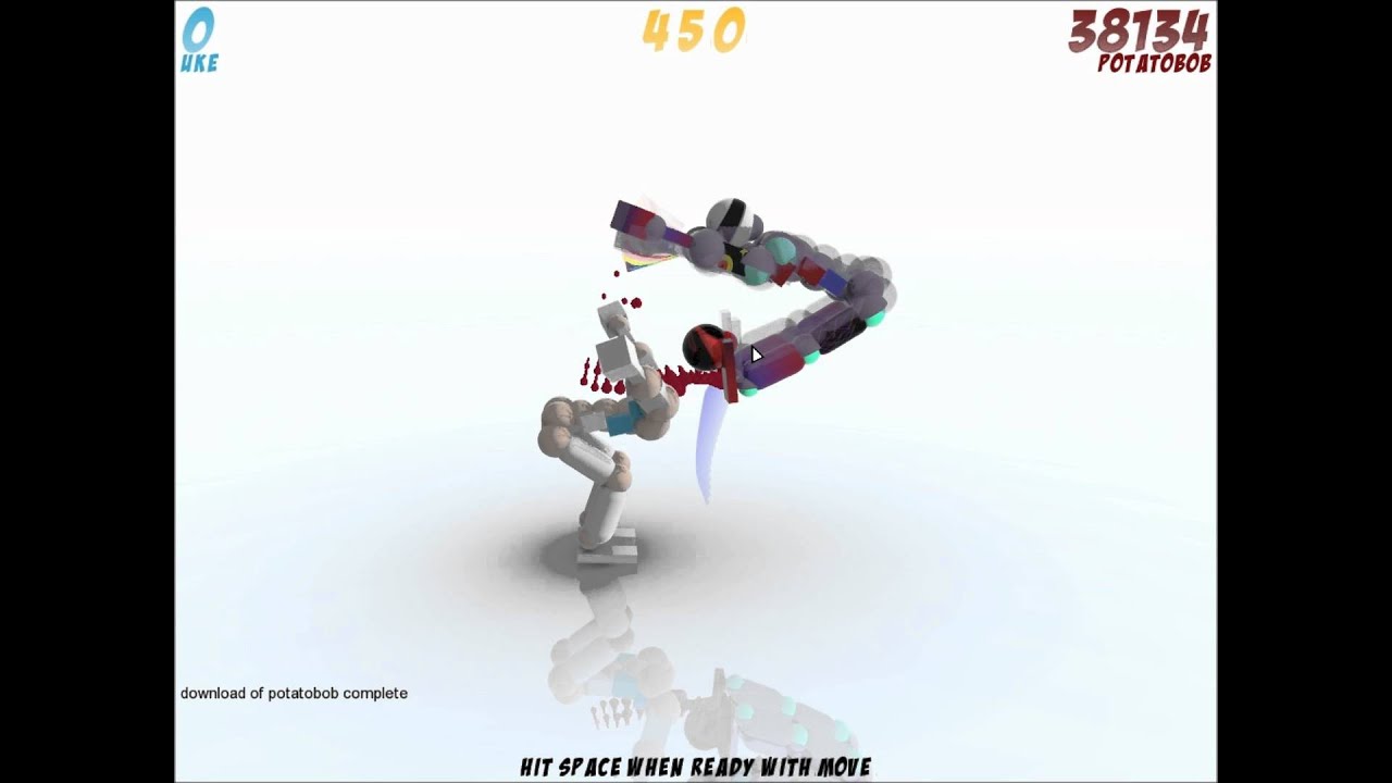 How to Rip off Ukes Head on toribash with Potatobob ZfragD episode 3 The Pwn Hammer - YouTube