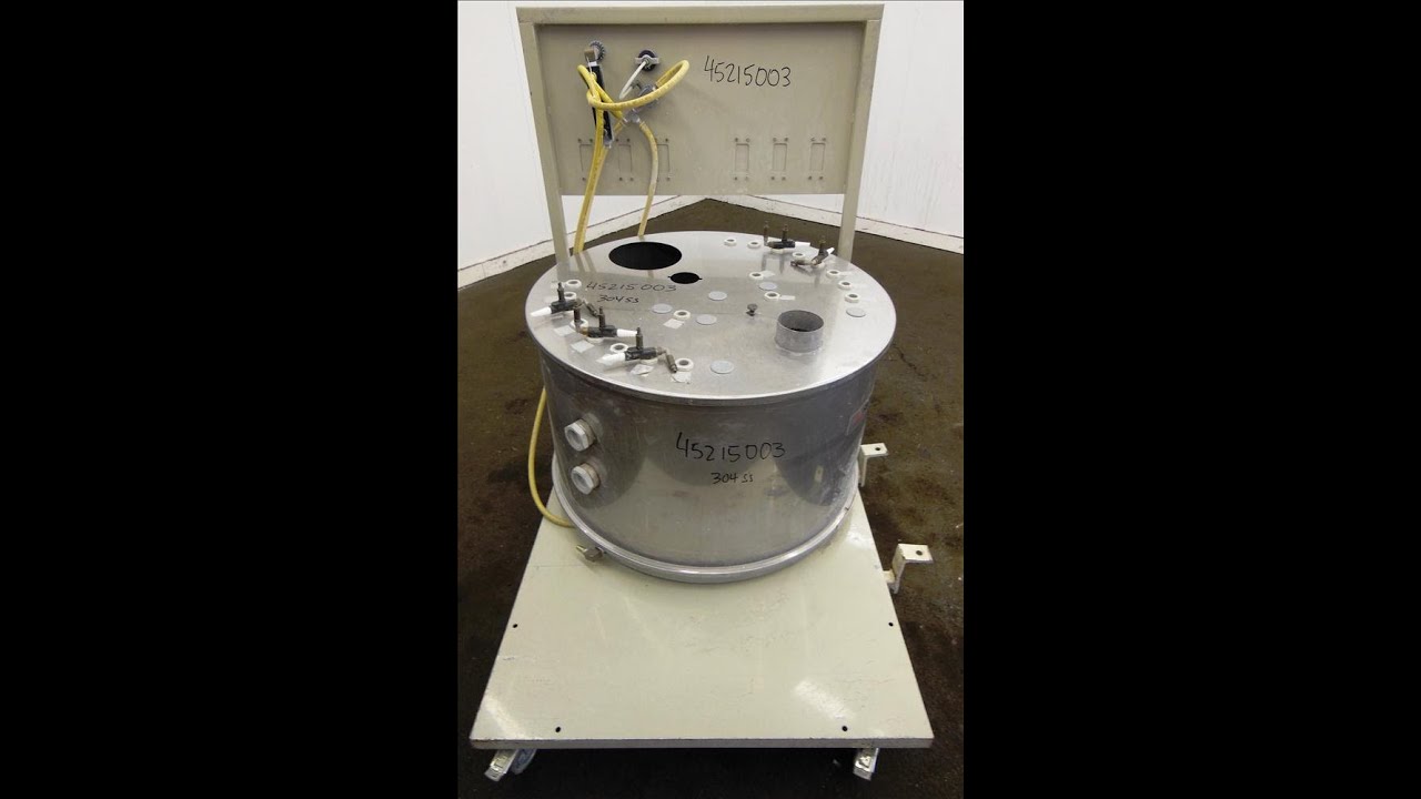 Used- ITW Gema Powder Coating Fluidization Hopper - stock# 45215003 ...