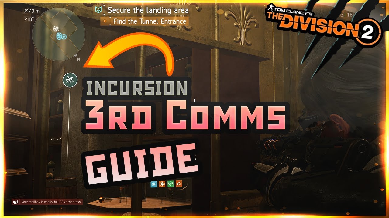 The Division 2: How To Get the Third Comms in the Incursion After ...