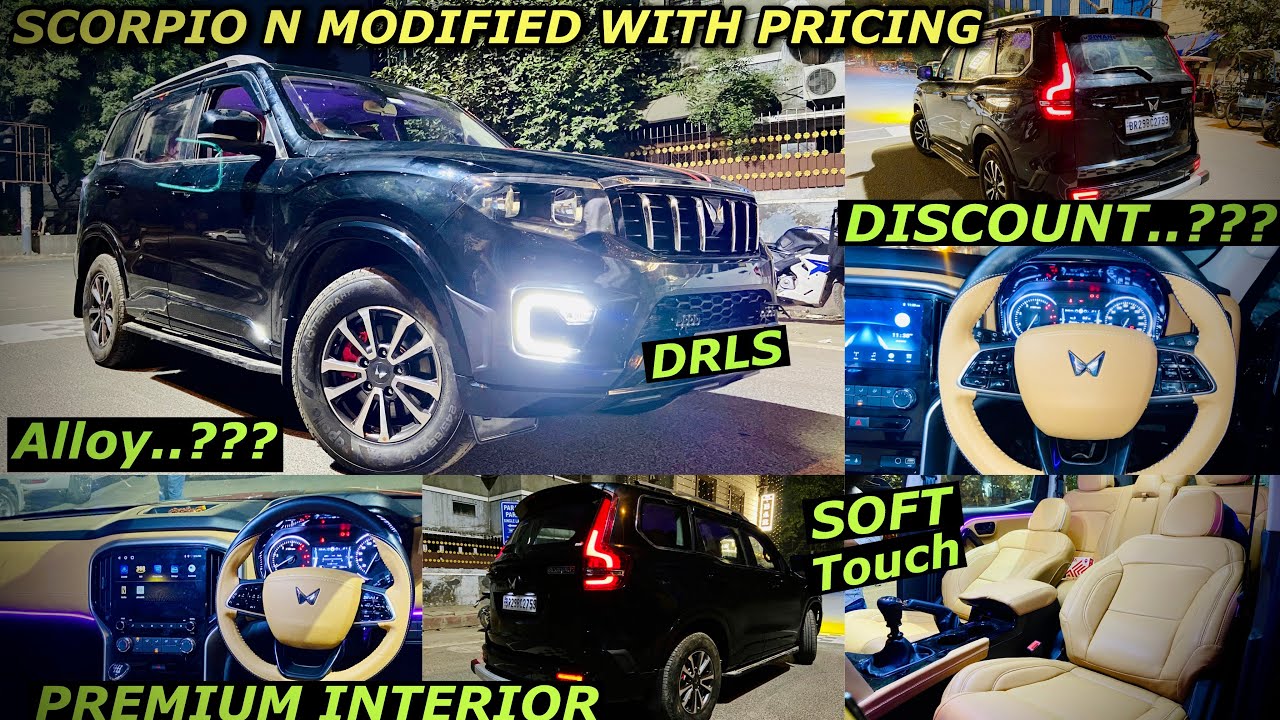 2024 MAHINDRA SCORPIO N Z2 FULLY MODIFIED WITH PRICING | SCORPION ...