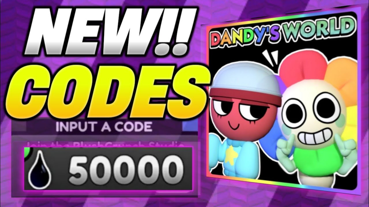 ⚠️LATEST!⚡CODES⚠️ DANDY'S WORLD ROBLOX CODES 2024 - DANDYS WORLD CODES ...