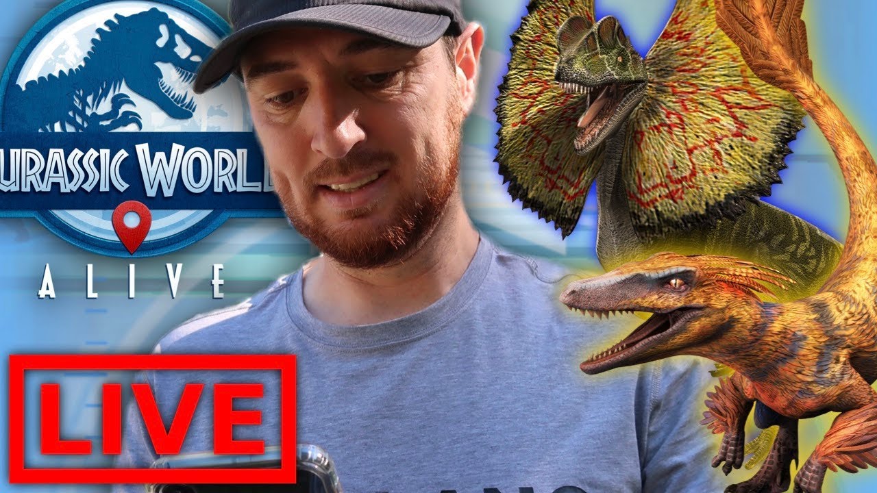 LIVE: Jurassic World Alive Pyroraptor Strike Guide - YouTube