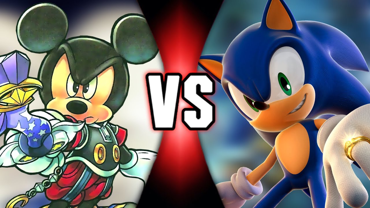 King Mickey Vs Sonic Preview - YouTube