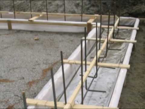 Fastfoot® Residential Concrete Footing Installation - YouTube