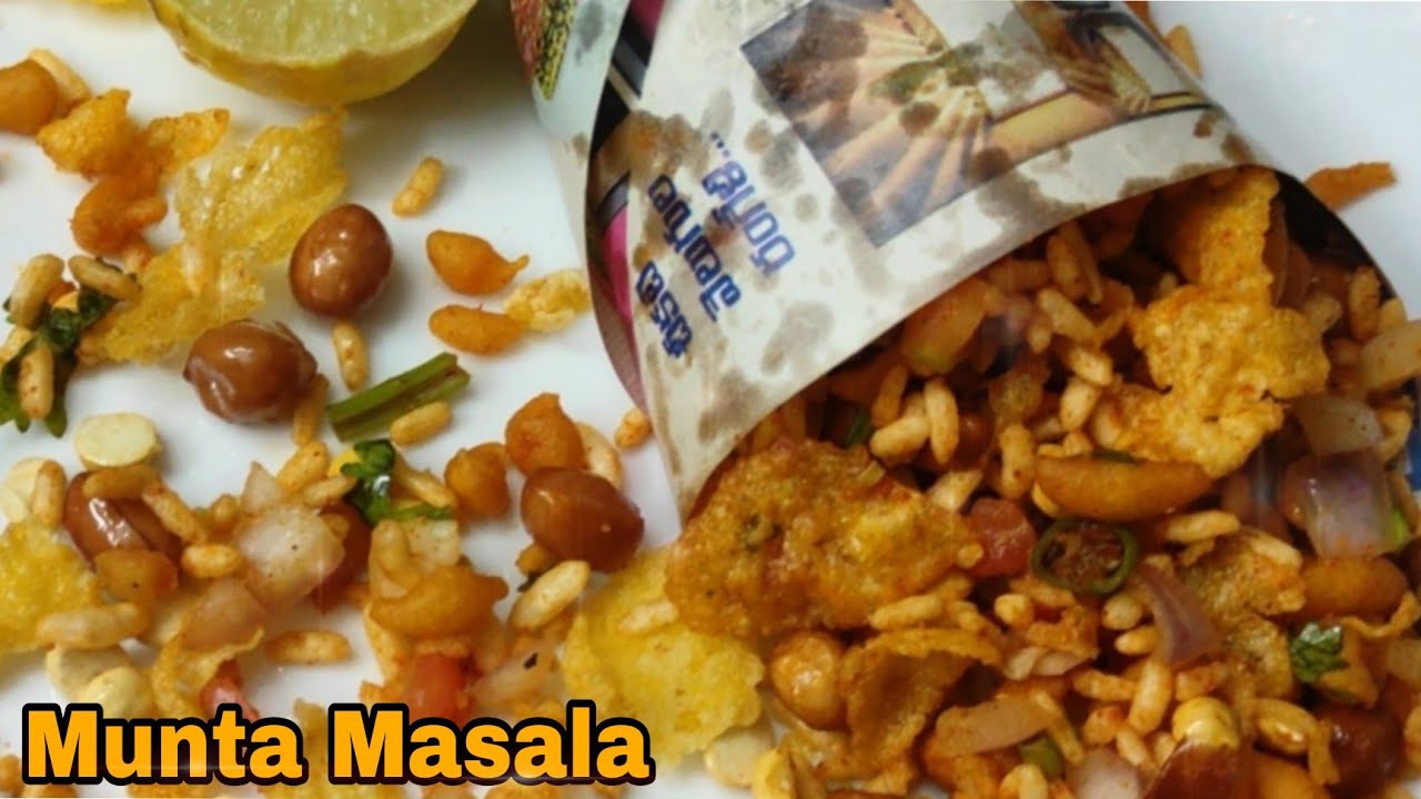 Munta Masala|Spicy Murmura masala|Borugulu evening snack|Bhel puri ...