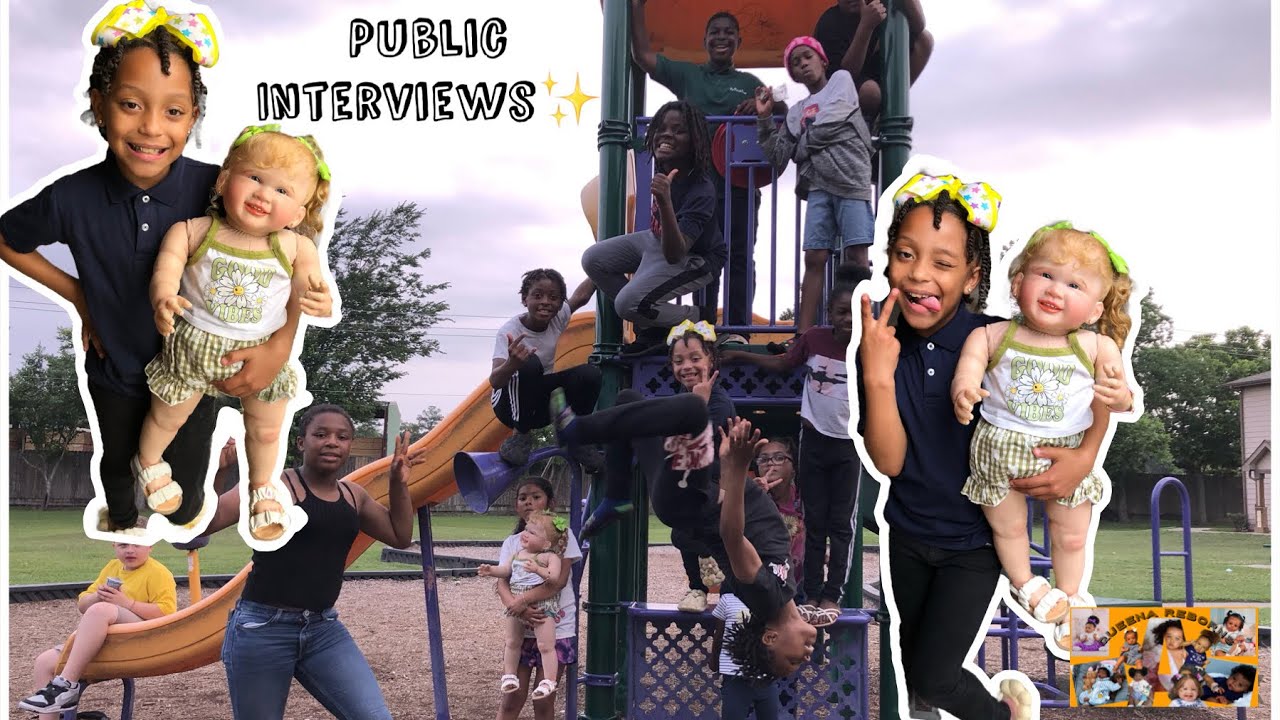 PUBLIC INTERVIEWS AT THE PARK WITH REBORN TODDLER SKYLAR🎤 | SUBSCRIBER ...