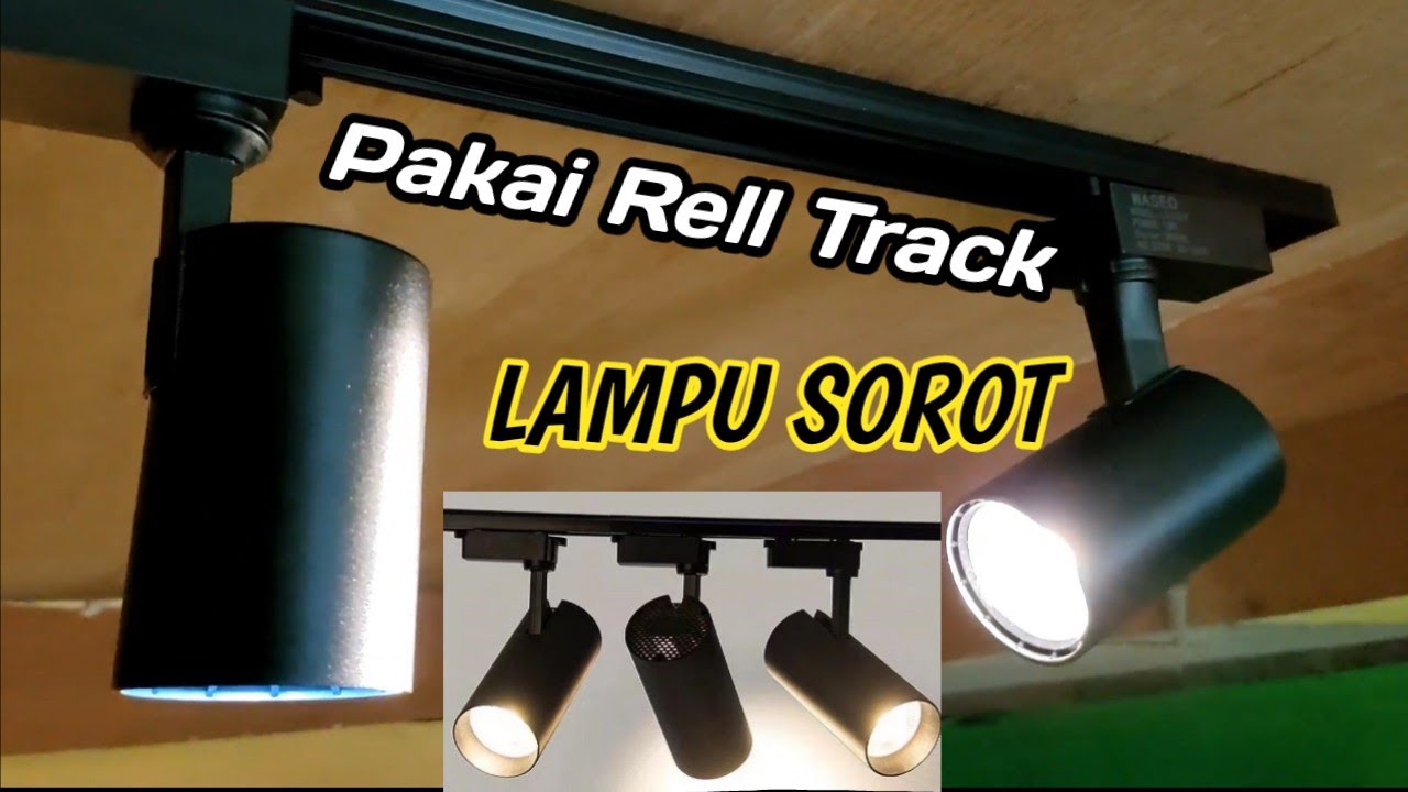 Lampu Sorot Led Rell Track - Type COB LED 10 Watt - Mantap dan Keren ...