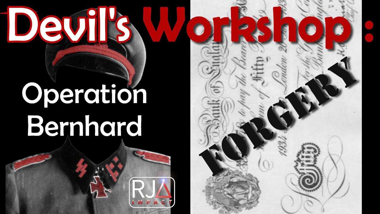 Operation Bernhard WW2 Forgery Scheme - YouTube