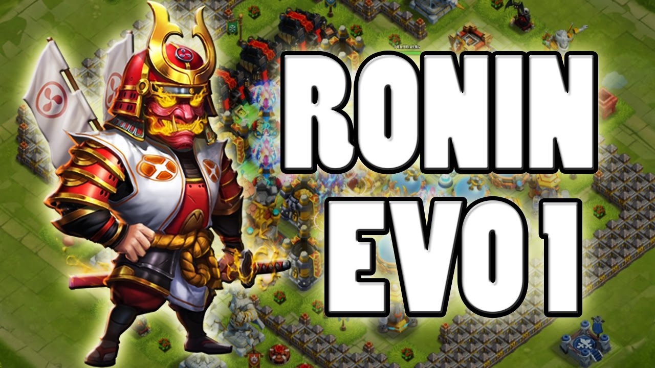 RONIN EVO1 IN AZIONE! - Castle Clash ITA - YouTube