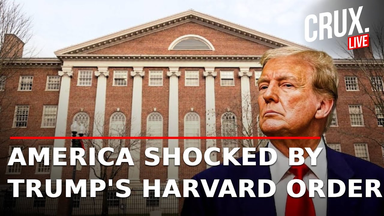 LIVE | "Privilege, Not Right" Trump Revokes Harvard University's Ability To Enroll Foreign ...