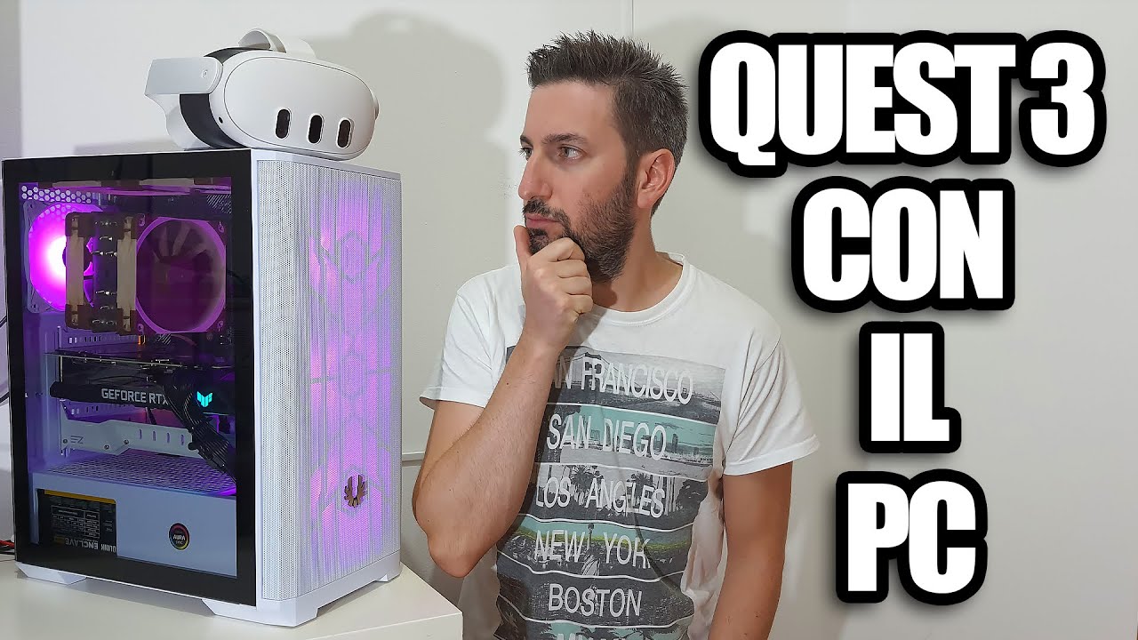 Come va il QUEST 3 con la PC VR? Link vs Virtual Desktop - YouTube