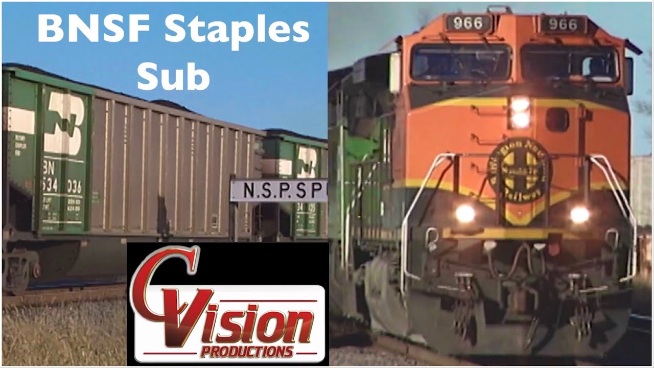 BNSF's Northern Transcon in Minnesota: The Staples Subdivision - FULL ...
