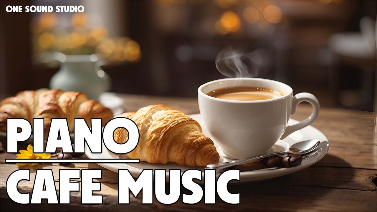 [Cafe Music] Coffee and croissant? It can't be better! ️ Cafe BGM ...