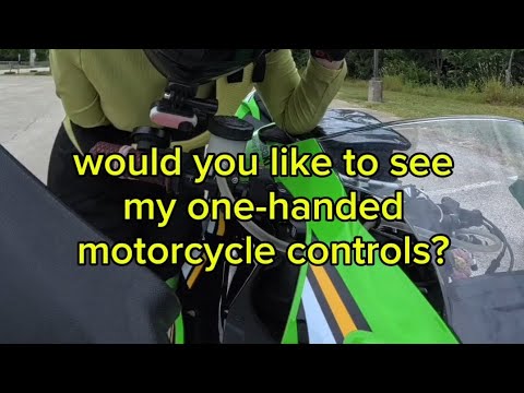 Left-handed motorcycle controls?? - YouTube