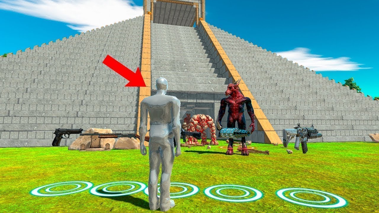 🔥FPS EXTREME DEATH RUN IN PYRAMID WITH DEADLY TRIALS - Animal Revolt ...