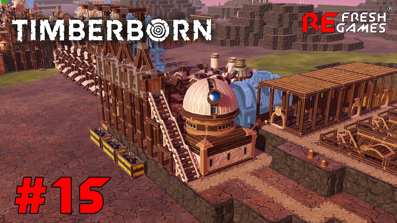 #15 Добываем науку - Timberborn - YouTube