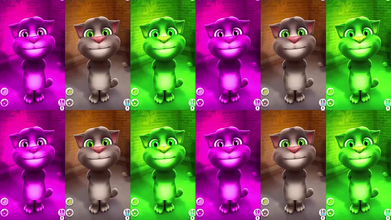 Learn Colors with My Talking Tom Colours for Kids Animation Education ...
