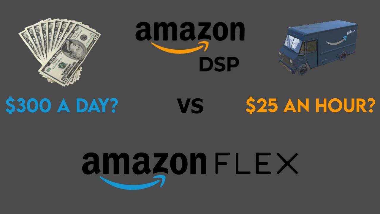 Life as an Amazon Flex Driver vs Amazon DSP Driver - YouTube