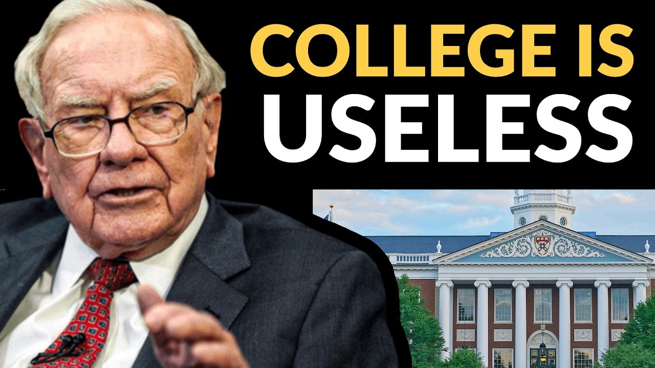 Warren Buffett: Why Going To College Is A Waste Of Time - YouTube