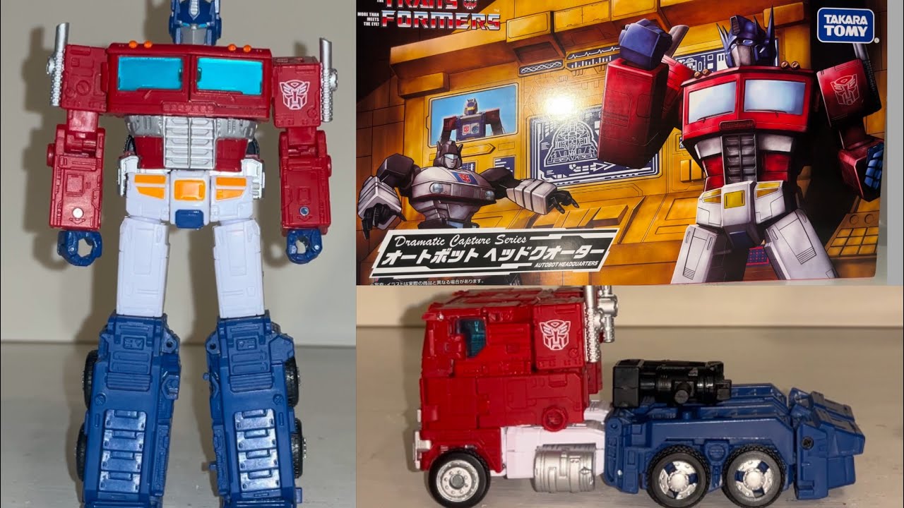 How to transform dramatic capture Optimus prime. Transformers legacy ...