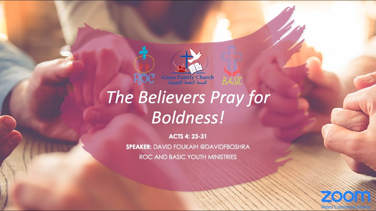 The Believers Pray for Boldness: Acts 4:23-31 - YouTube