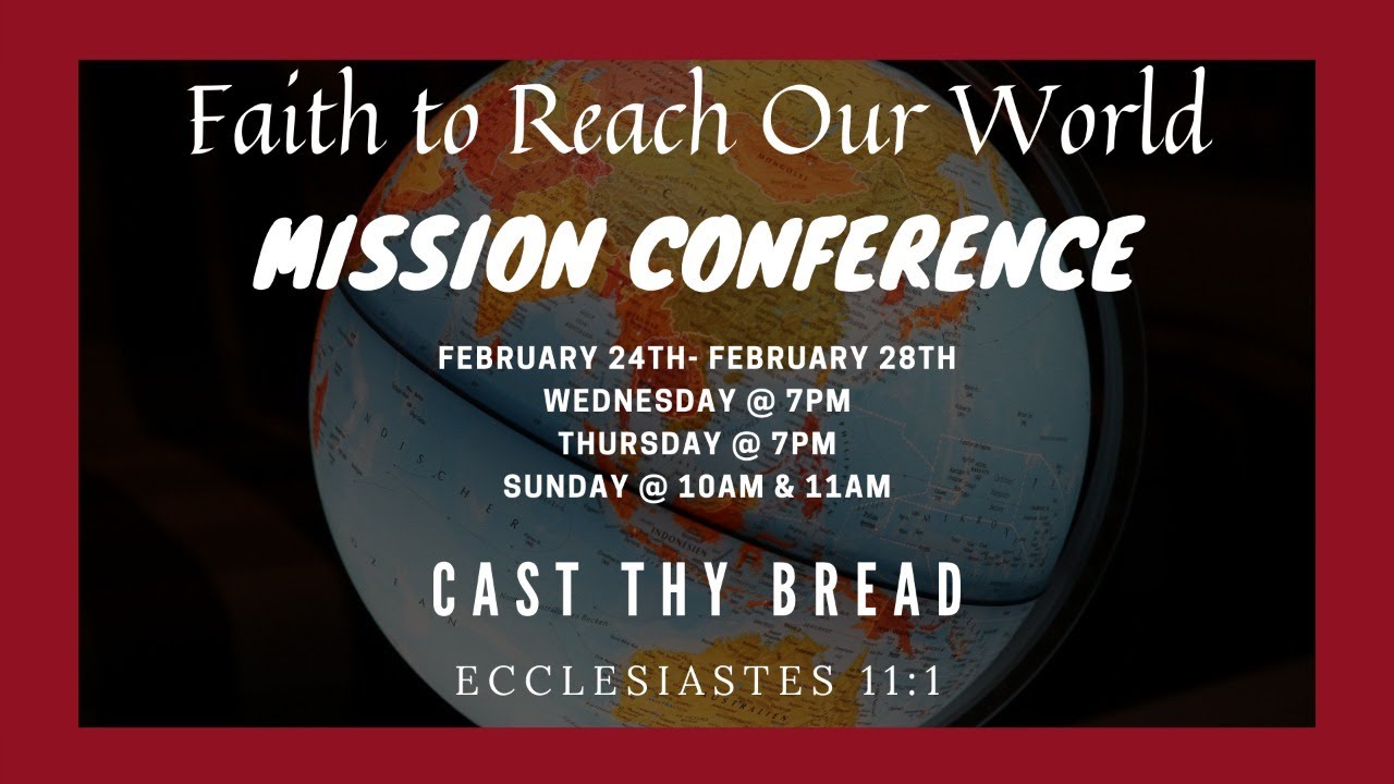 Missions Conference Day 2 (February 25, 2021) - YouTube