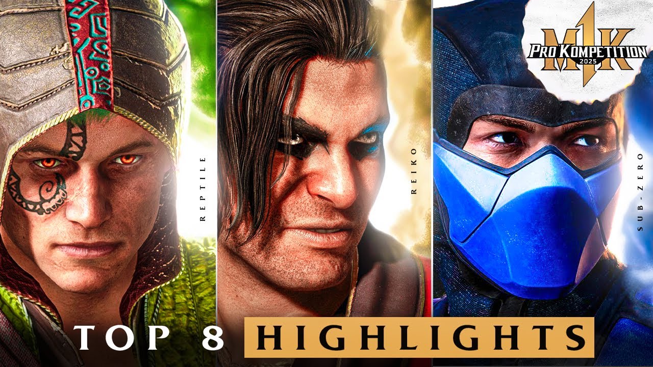 Mortal Kombat Pro Kompetition: TOP8 Tournament Highlights - YouTube
