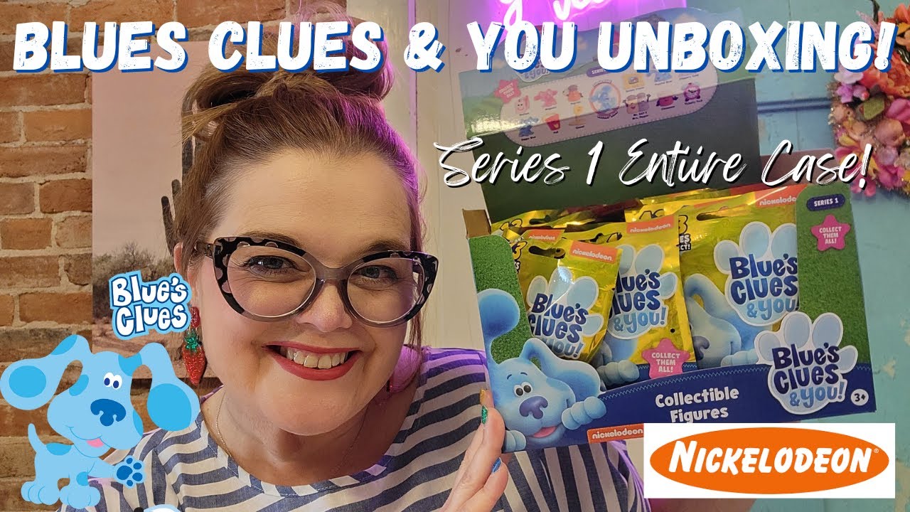 Mystery Unboxing: ENTIRE CASE Of Blues Clues & You Blind Bags Reveal ...