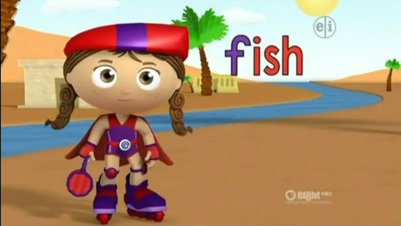 Super Why! Wonder Red Changes Ish to Fish clip For @IsaiahFernandez-p2v ...