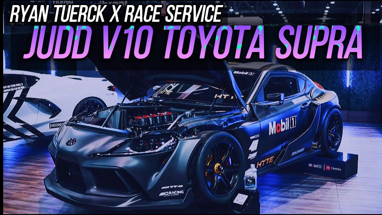 Ryan Tuerck Judd V10 Toyota Supra A90 @ Sema 2021 on Rotiform ...