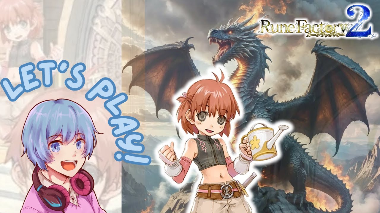 ANAK SEKECIL ITU BERKELAHI DENGAN DEWA NAGA API 【Rune Factory 2 |ルーン ...