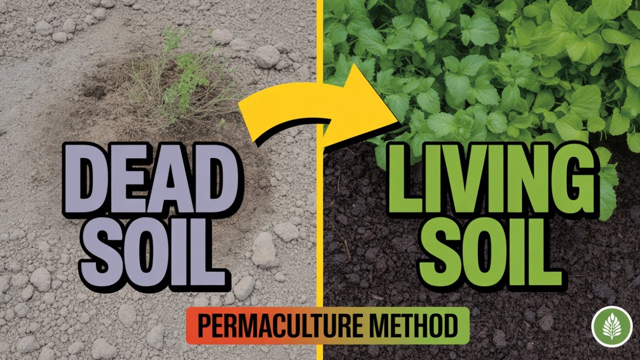 Want to Improve Your Soil the Permaculture Way? Do This - YouTube